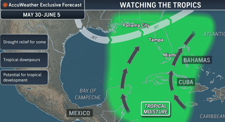 Florida braces for early tropical twist just days before hurricane ...