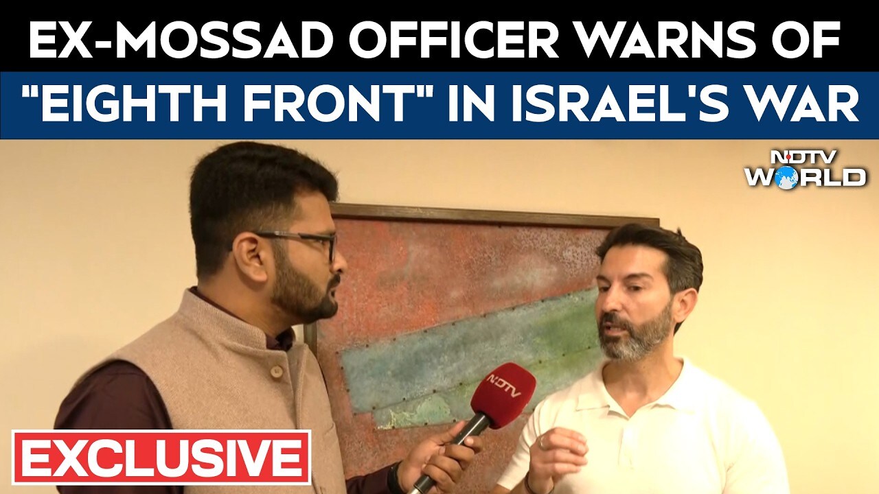 Ex-Mossad officer warns of 'eighth front' in Israel’s war