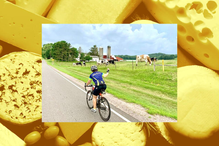 How to do a cheese bike tour in Wisconsin