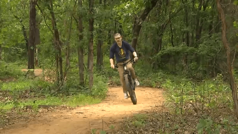 Cleveland County cuts ribbon on new trails at Lake Thunderbird