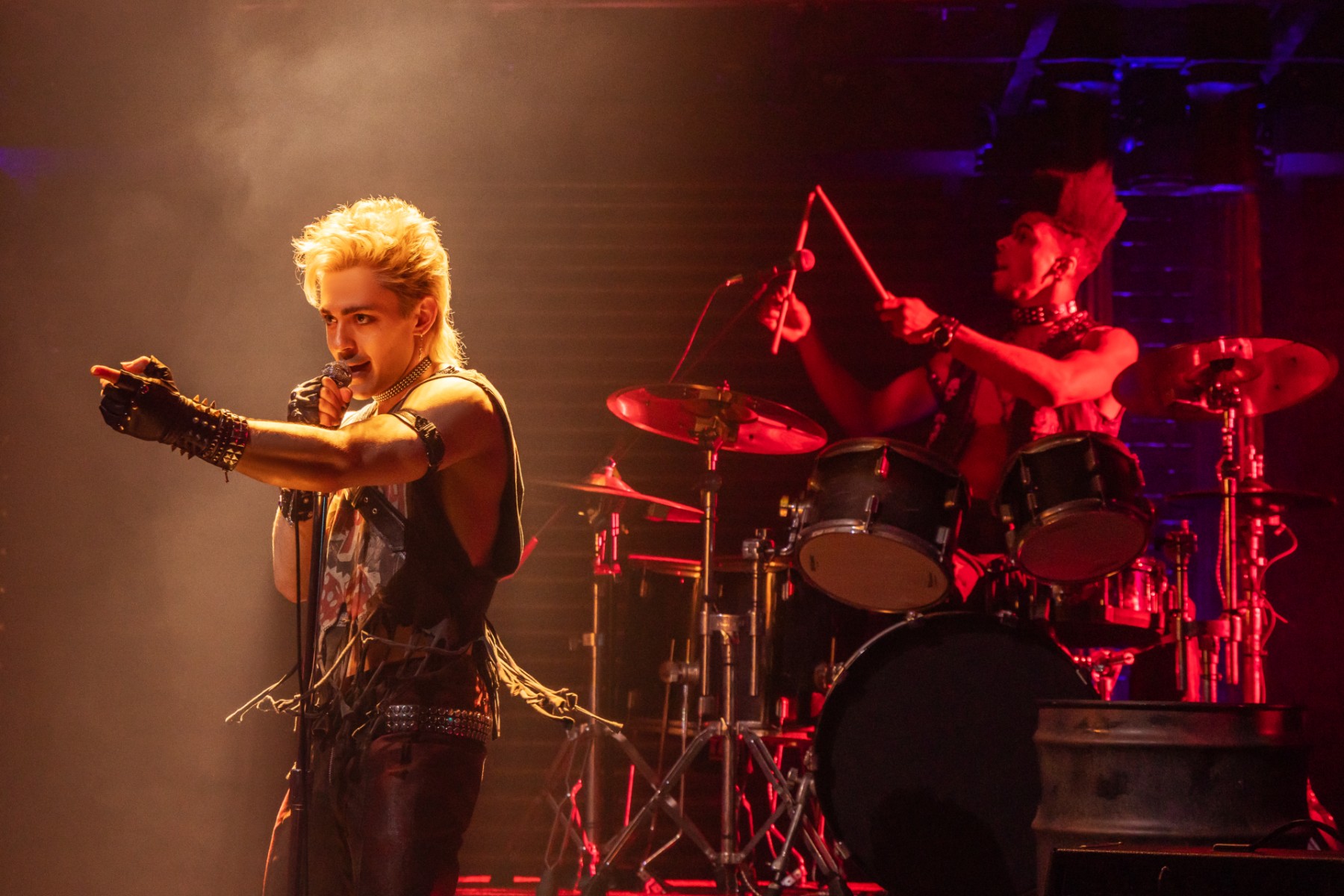 Ali Louis Bourzgui interview on his 'Lost Boys' vampire rock star