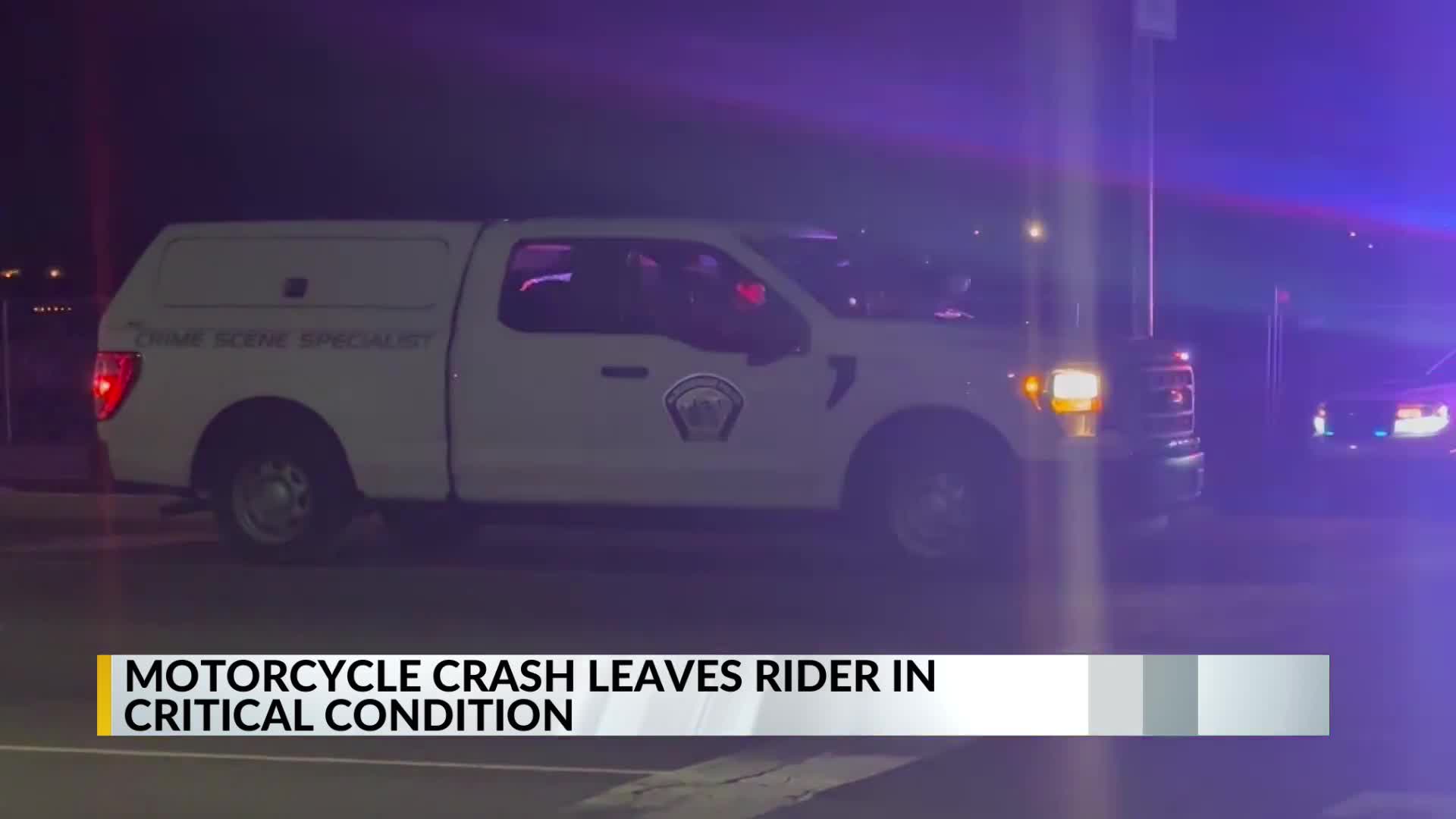 Motorcyclist critically injured in crash on Albuquerque's westside