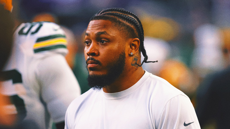 Packers RB Josh Jacobs released from jail as prosecutors weigh filing ...