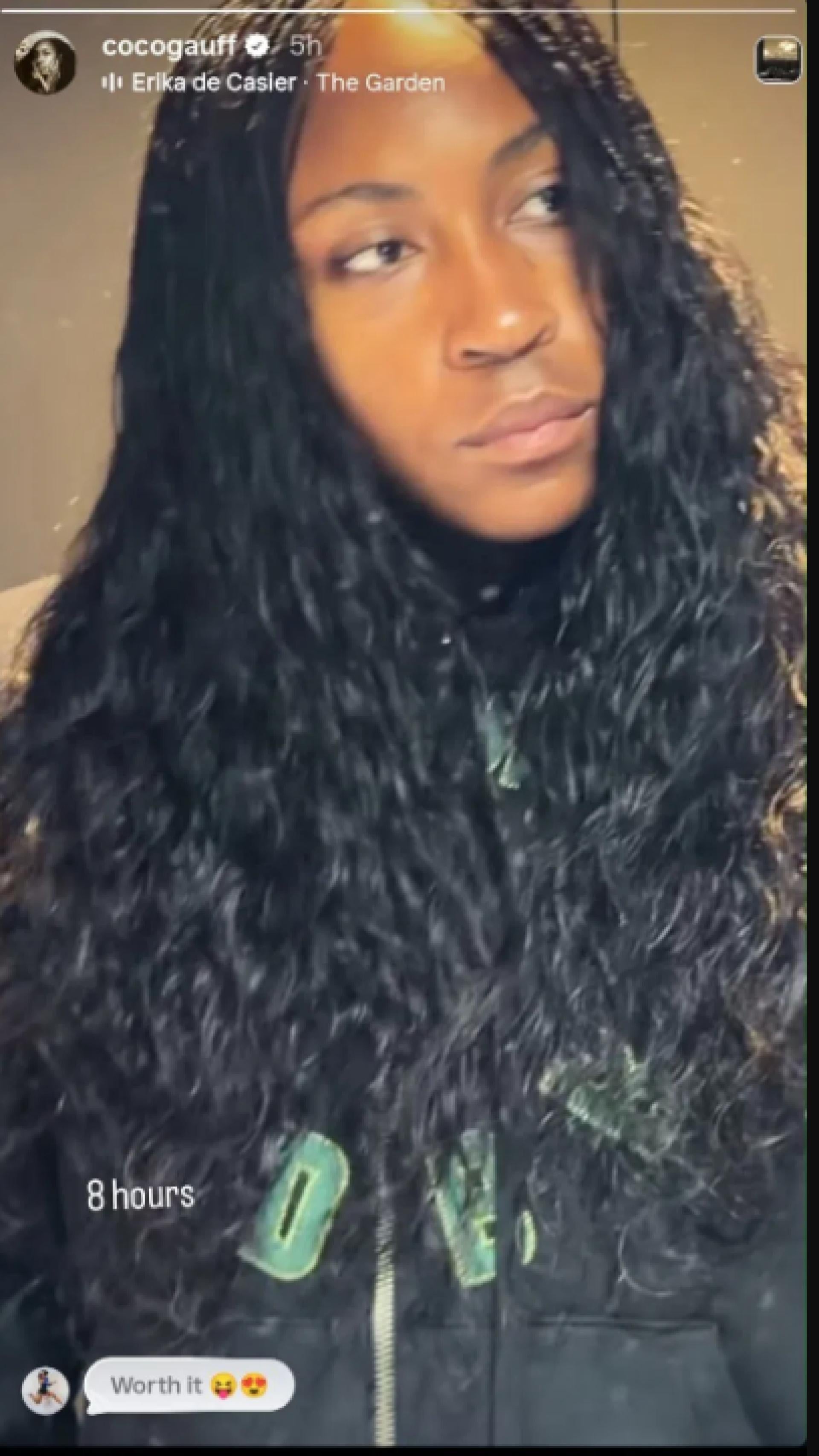 Coco Gauff: Me enorgullece mostrar diferentes estilos de cabello afro ...