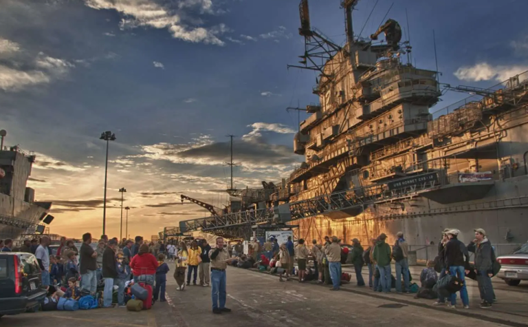 The USS Hornet: Once warship, now temporary home for furries convention