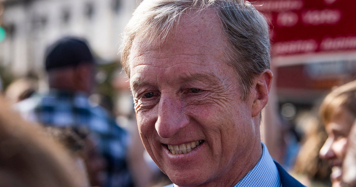 California Gov. candidate Tom Steyer takes strong stand for trans ...