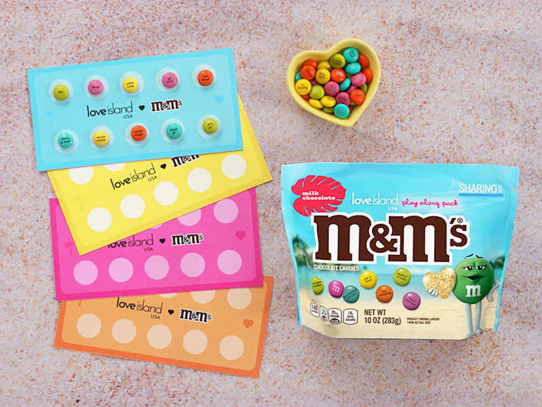 These limited-edition M&M's double as the cutest game for Love Island ...