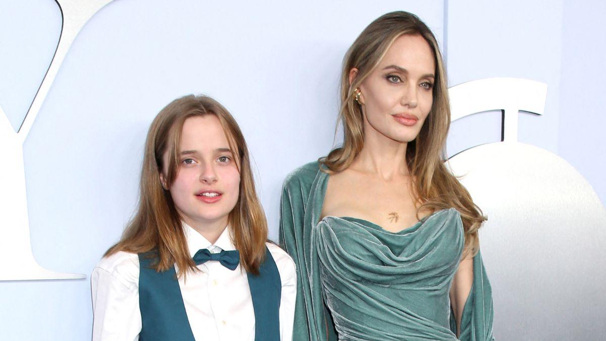 Angelina Jolie's daughter Vivienne looks just like her mom in rare ...