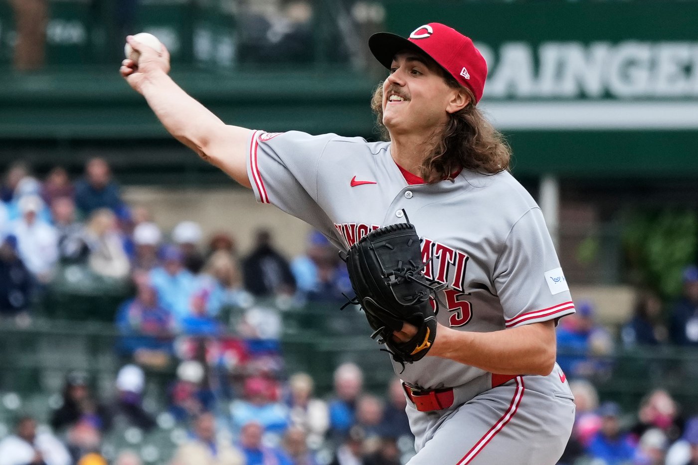 Reds pitcher Rhett Lowder faces hitters in simulated game, and rehab ...