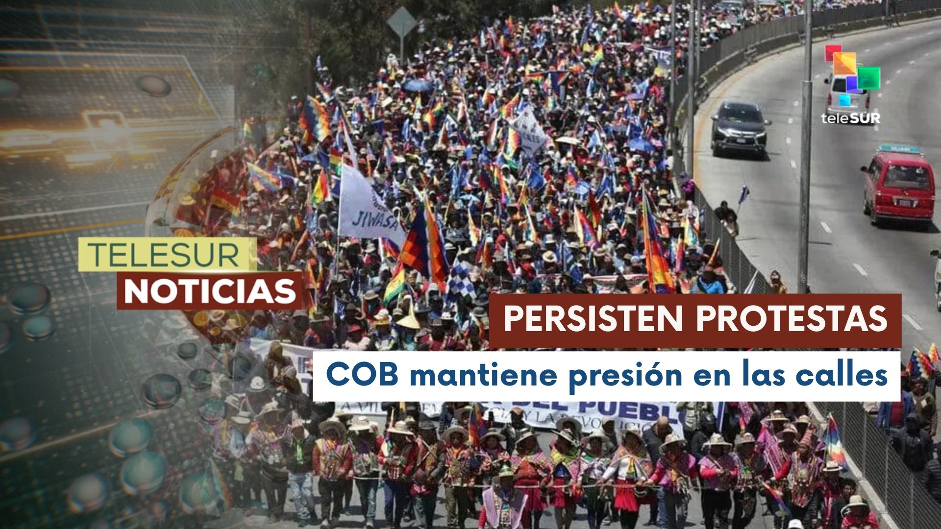 COB mantiene protestas y gobierno se abre al diálogo