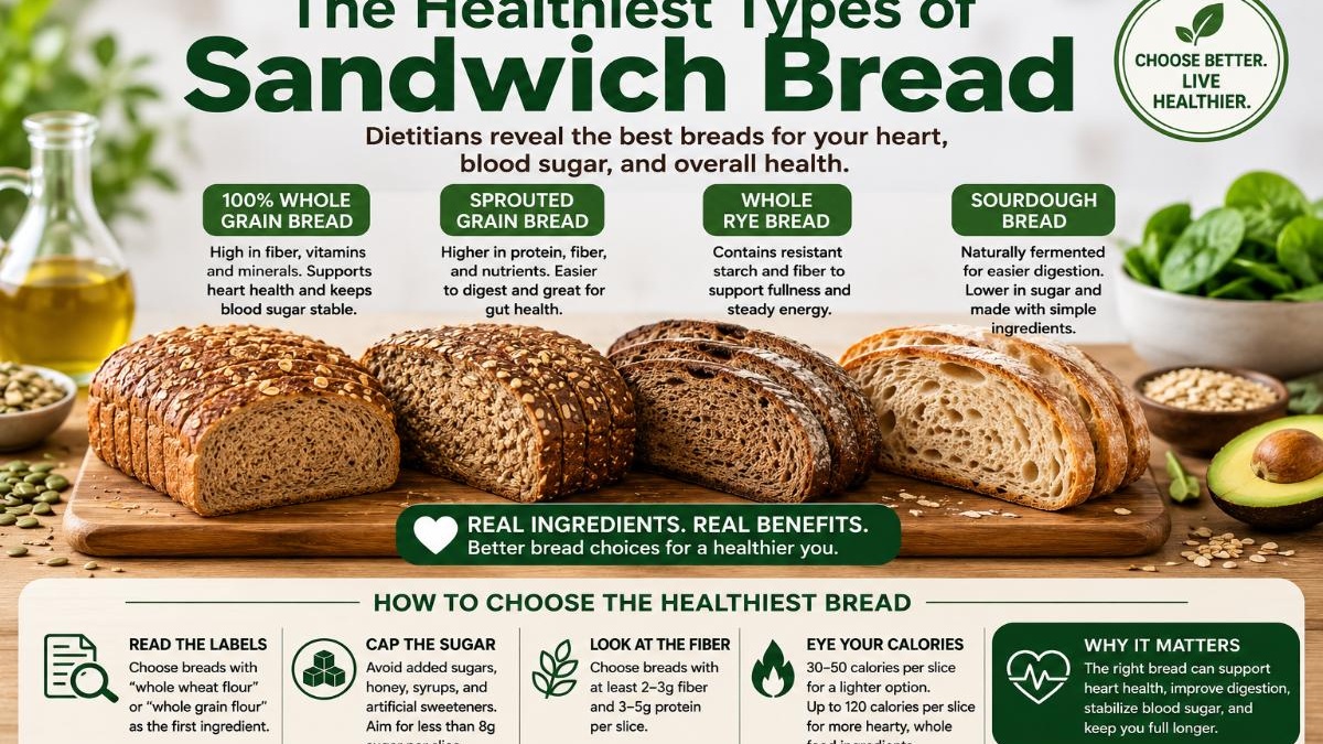 Is your sandwich bread secretly unhealthy? Dietitians say these are the ...