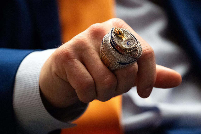 Gulfport unveils football state championship rings. Here's a closer look