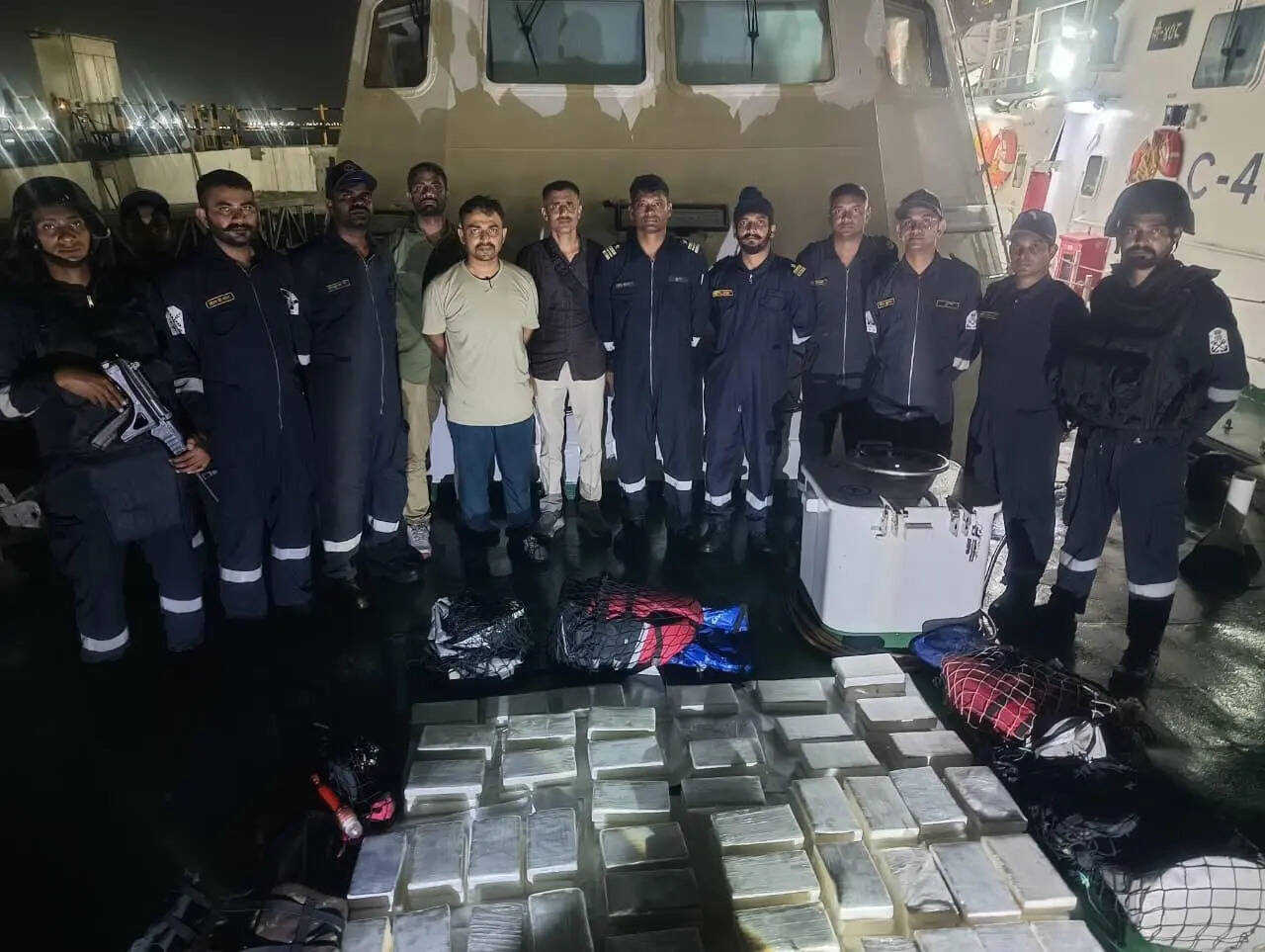 Cocaine worth ₹1,150cr seized from cargo vessel near Mundra port
