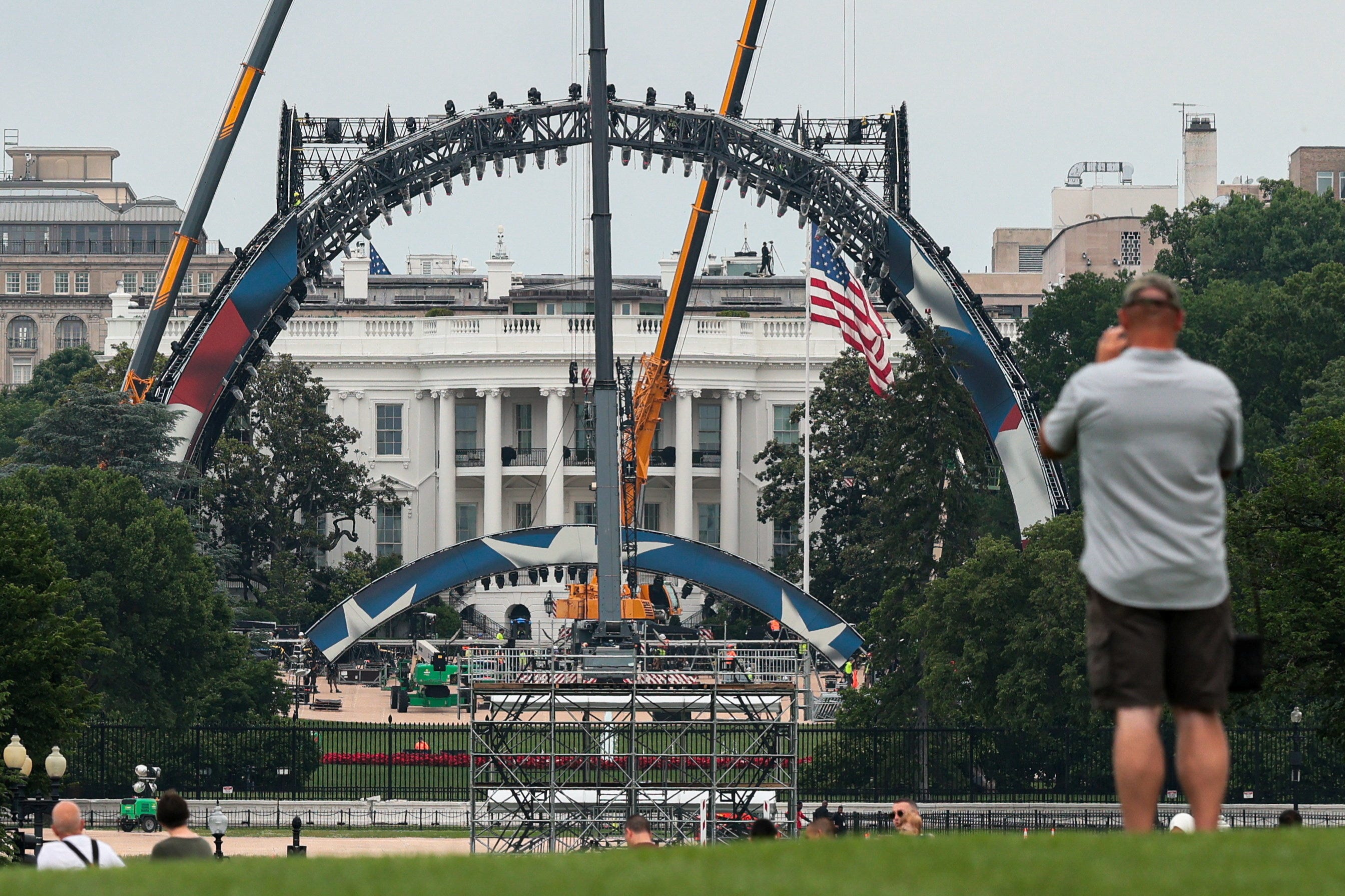 UFC invites A-listers to Freedom 250 at White House with tickets scarce