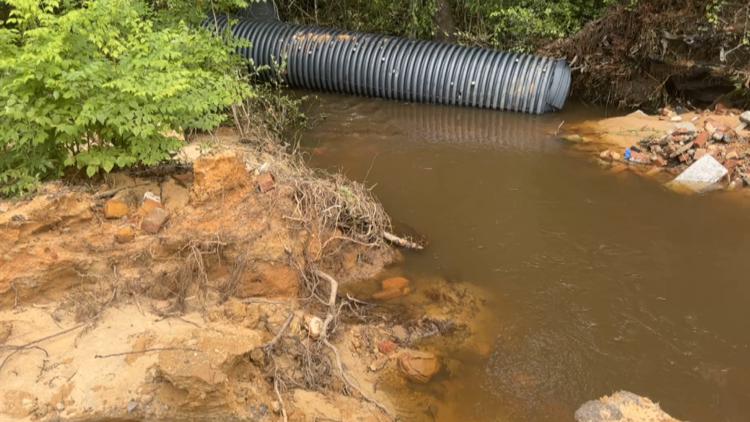 Heavy rain washes out roads in Orangeburg County after overnight storms