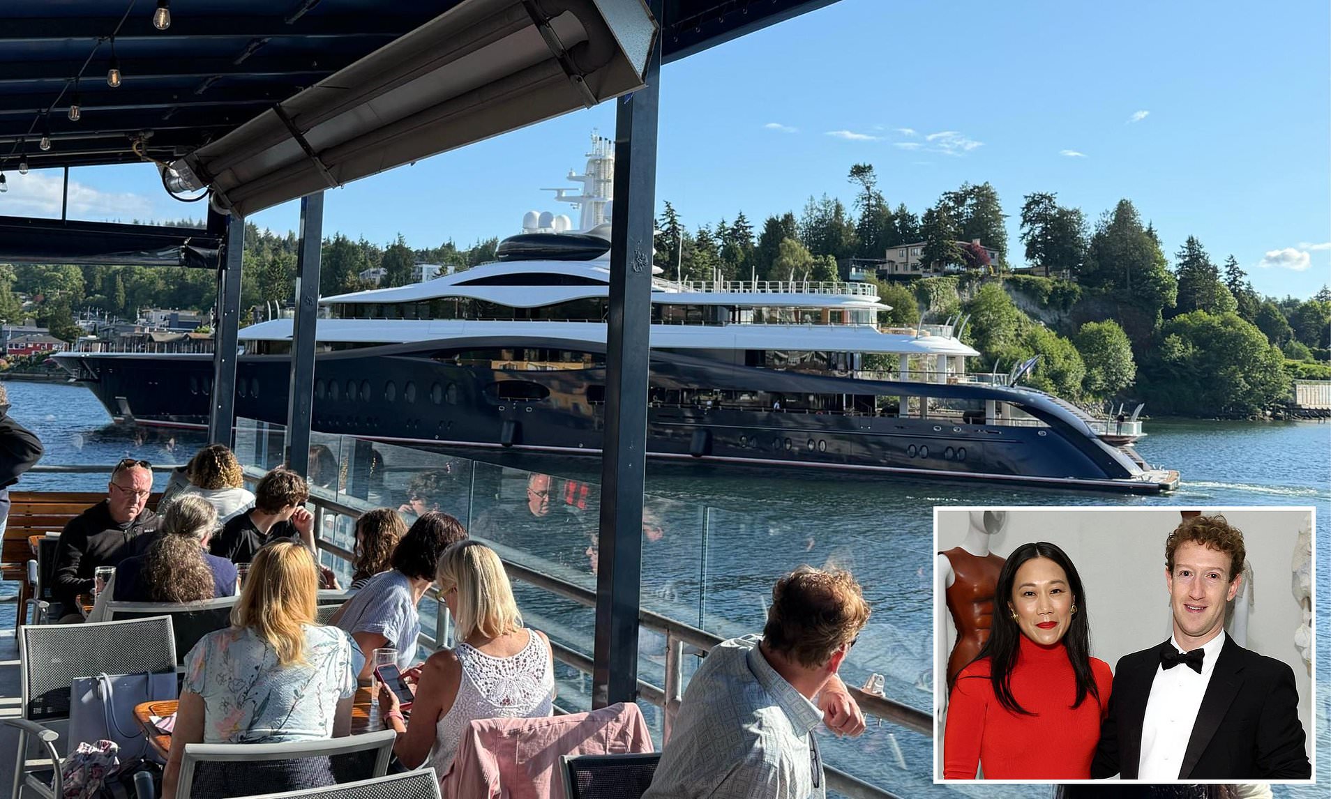 Mark Zuckerberg docks superyacht in Seattle hours after laying off Meta ...