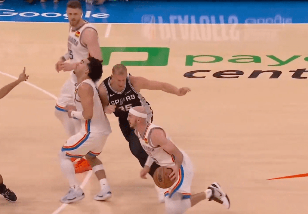 Jared McCain says Spurs veteran threatened 'another one' after hard ...