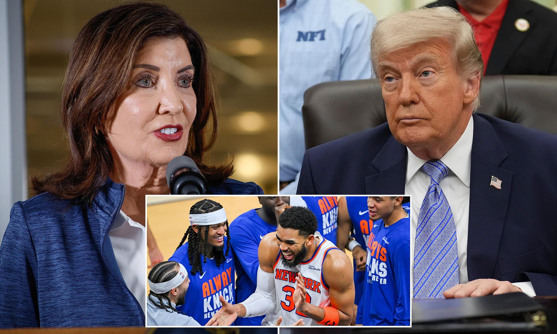 Kathy Hochul stumbles while trying to mock Trump's claim he's a ...