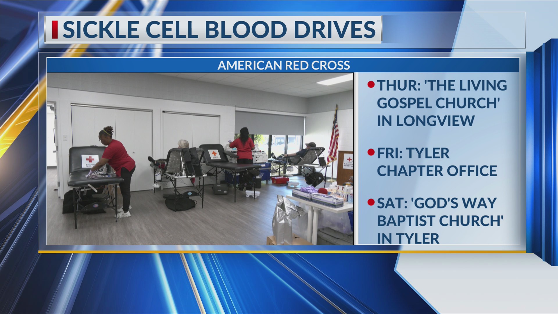 Red Cross launches new blood drive in Tyler, Longview as summer approaches