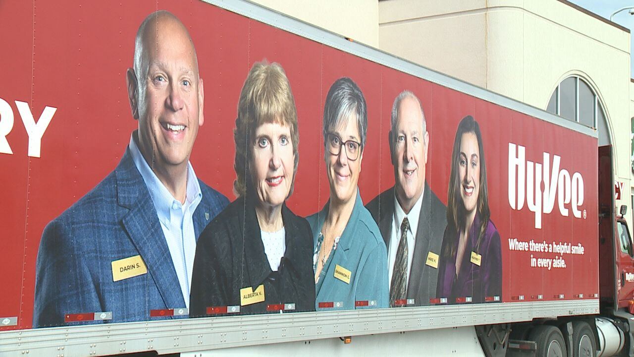 Longtime Brookings Hy-Vee worker to be featured on store semi-truck