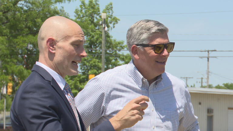 Congressman tours Rockford’s Beyer Peaches Stadium to hype women’s ...