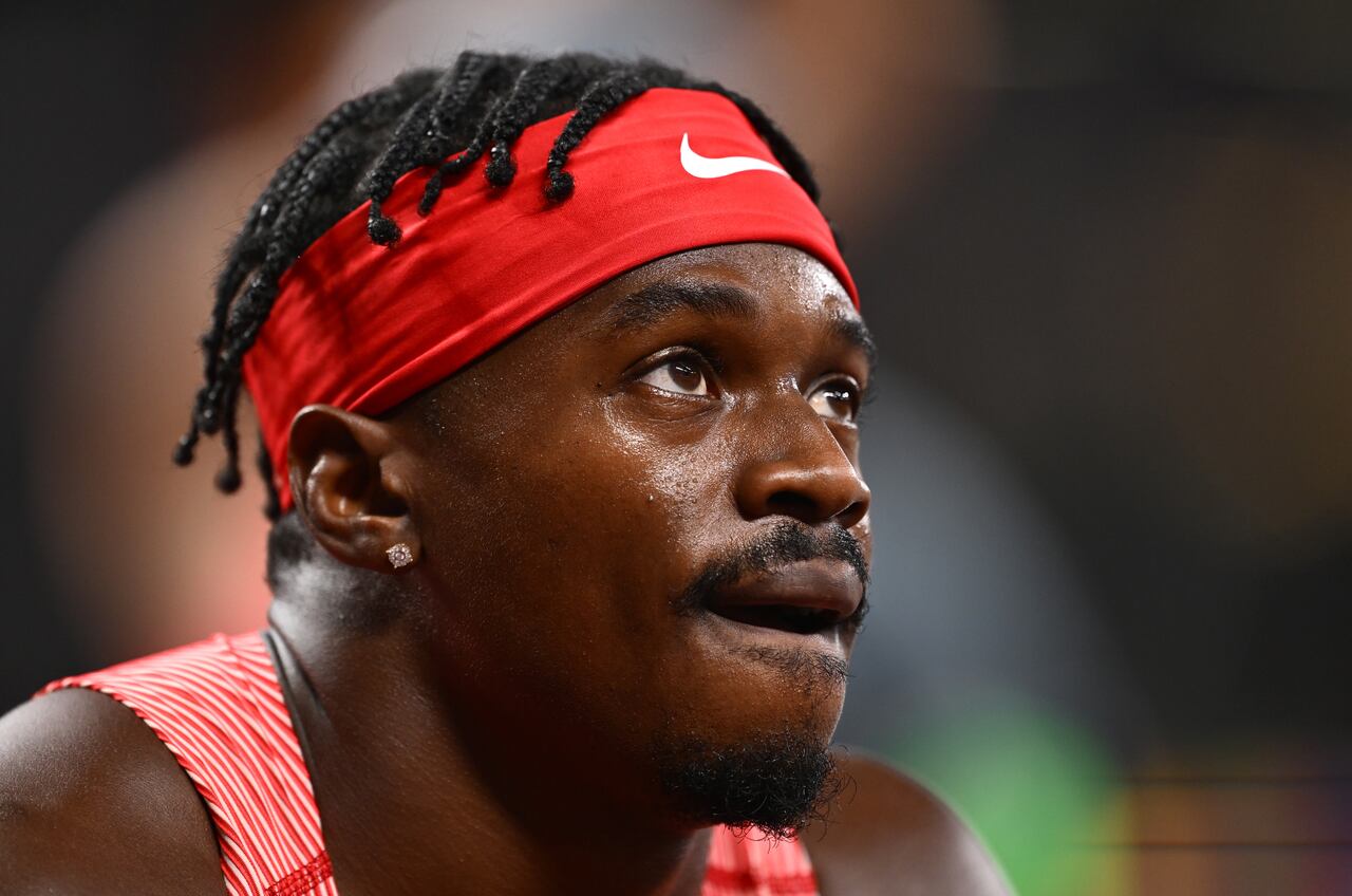Sprinter Aaron Brown reacts to the Enhances Games' debut