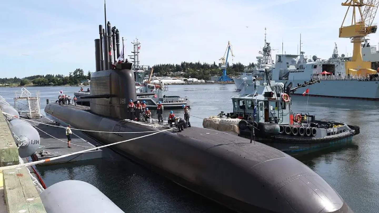 KSS-III submarine docks in Canada ahead of contract bid