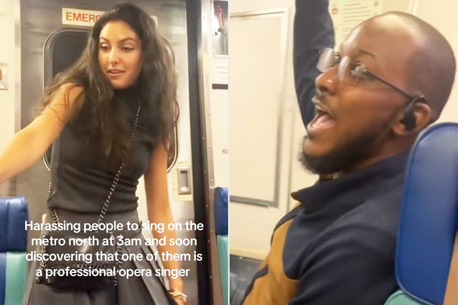 Woman 'Harasses' Strangers to Sing on 3 A.M. Train, but One Passenger's ...