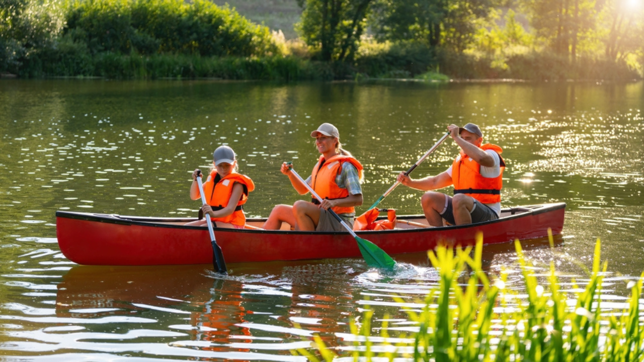 15 river trips with canoeing, tubing, and campgrounds nearby