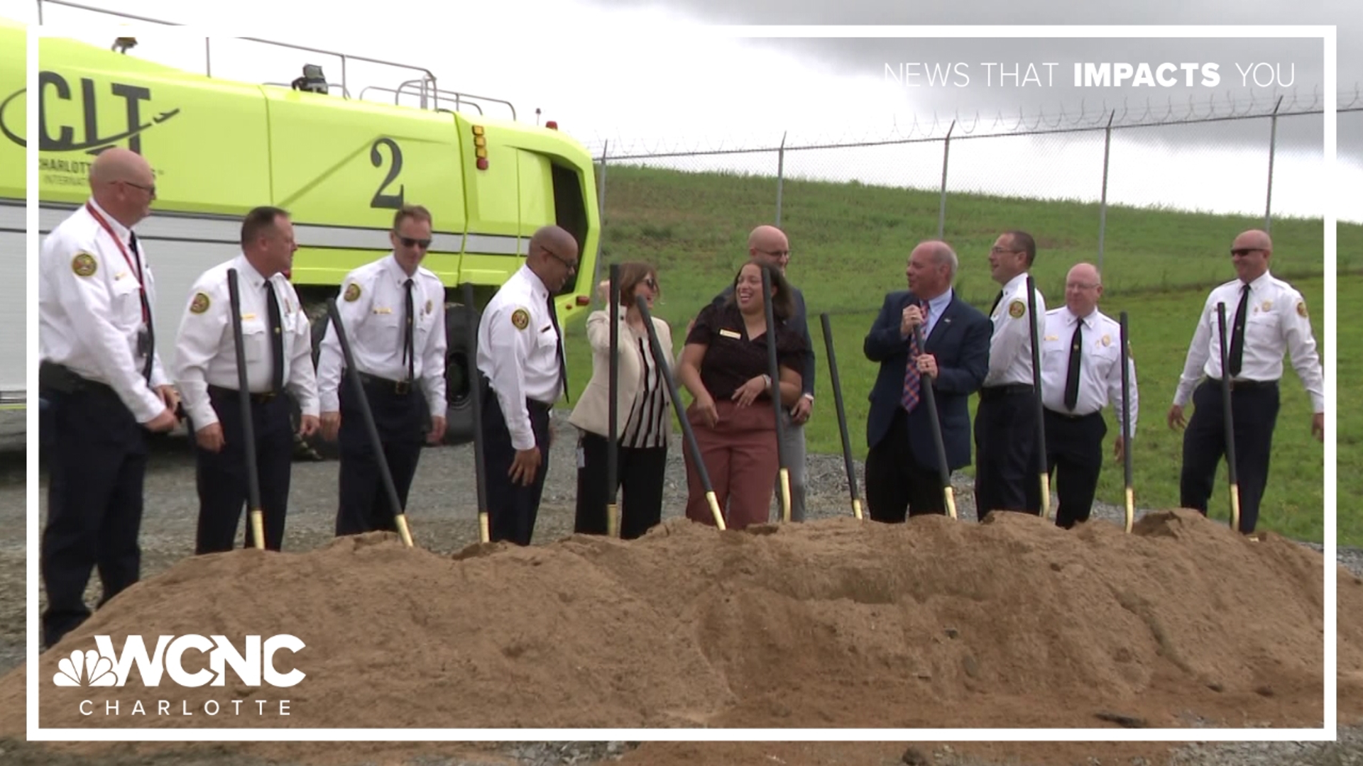 Charlotte breaks ground on new airport firehouse