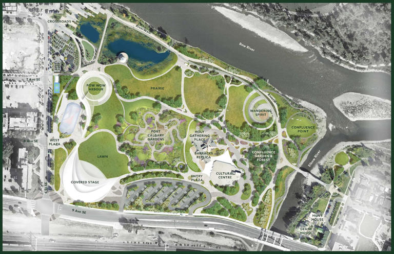New vision for the Confluence in Calgary features 16,000-capacity ...