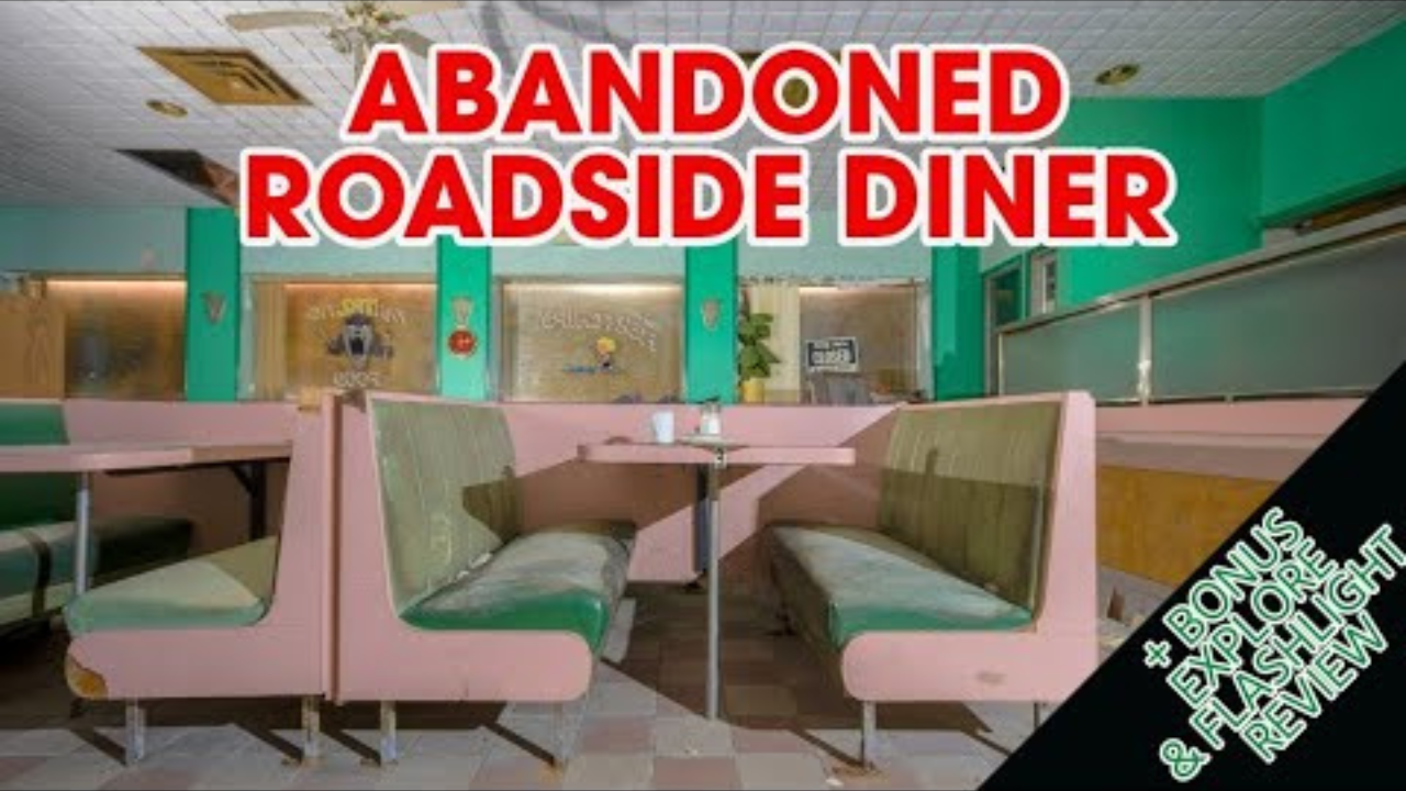 Exploring an abandoned diner frozen in time