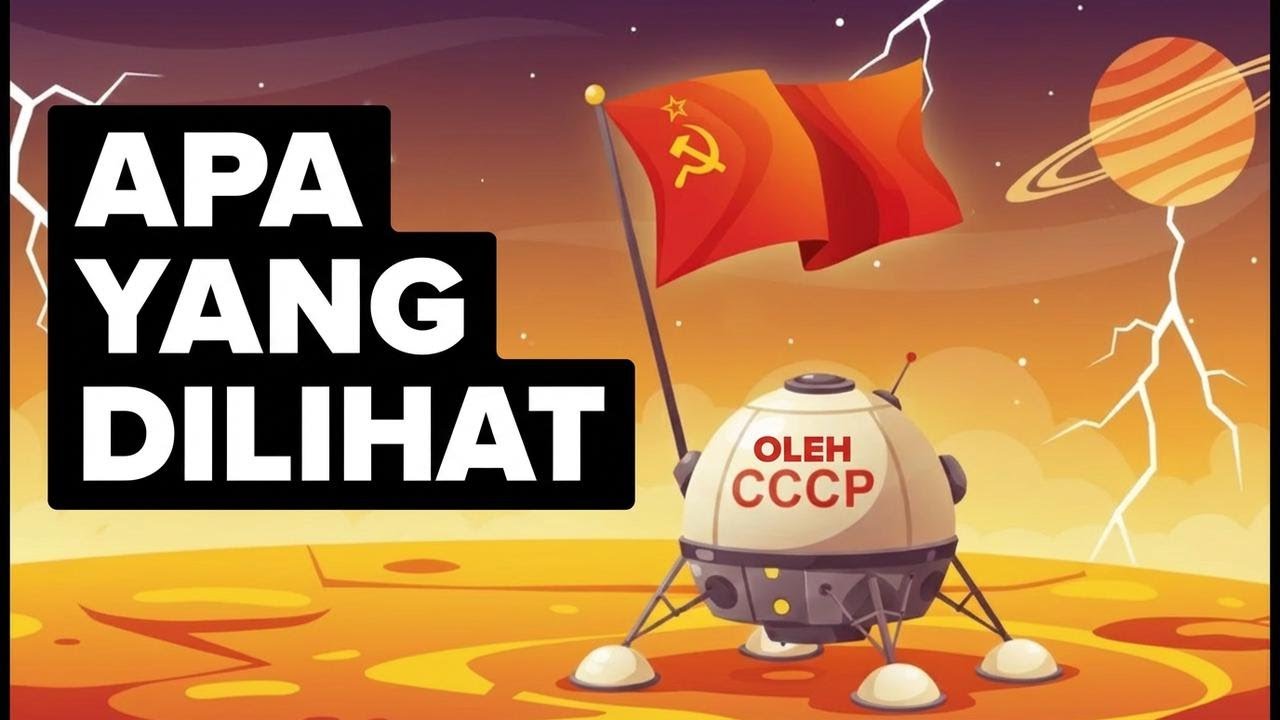 Penemuan mengejutkan Uni Soviet di planet Venus