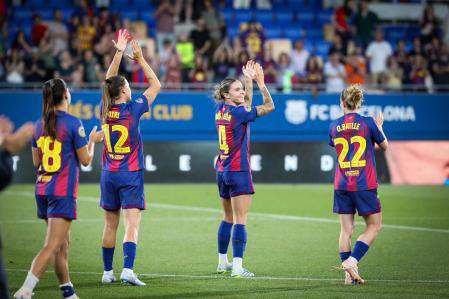Alexia dice adiós al Barça en un partido lleno de despedidas