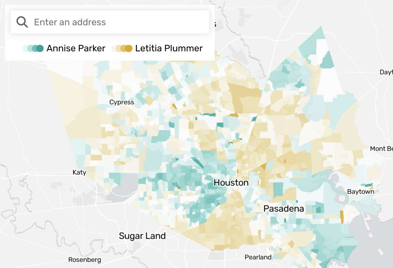 Map: See how your neighbor voted in the runoff for Harris County judge