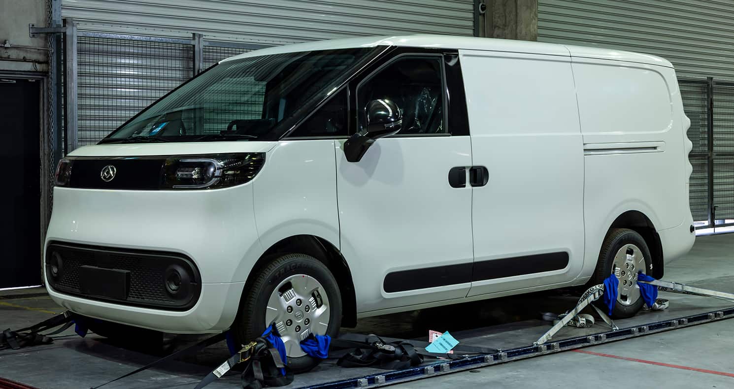 Shock price for budget electric van