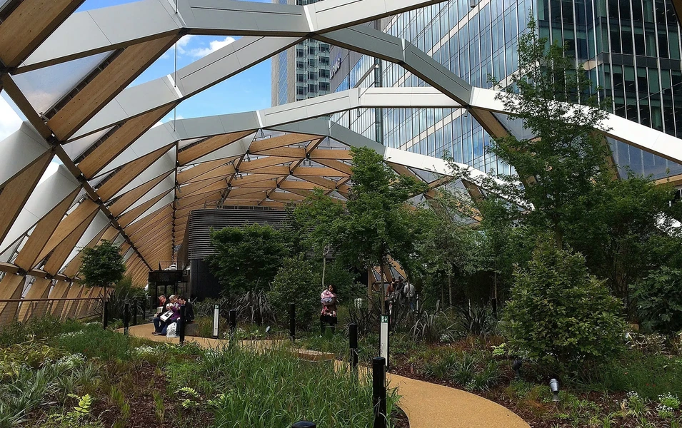 Discover Canary Wharf’s hidden tropical escape