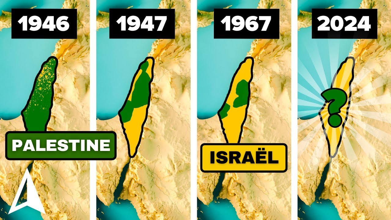 Cette vidéo t'explique le conflit historique entre Israël et Palestine 🇮🇱🇵🇸
