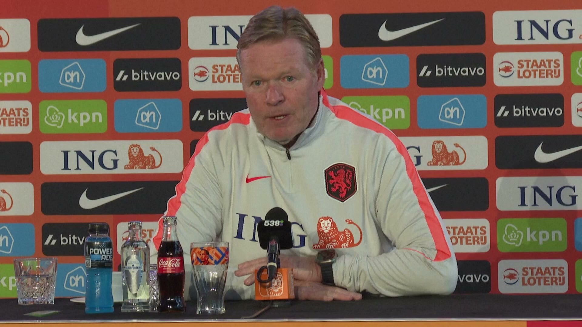 Koeman over WK-selectie: 'We doen mee om te winnen'