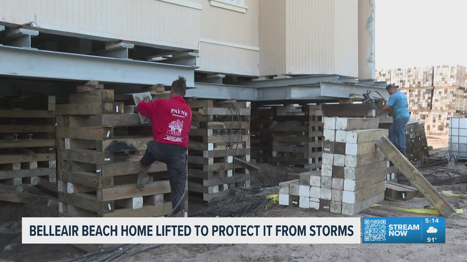 Belleair Beach family lifts 6,400-square-foot waterfront home ahead of ...