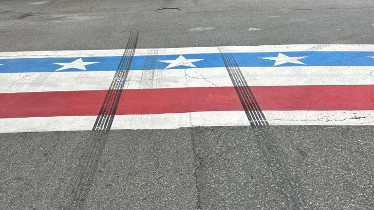Man accused of vandalizing patriotic crosswalk in East Providence
