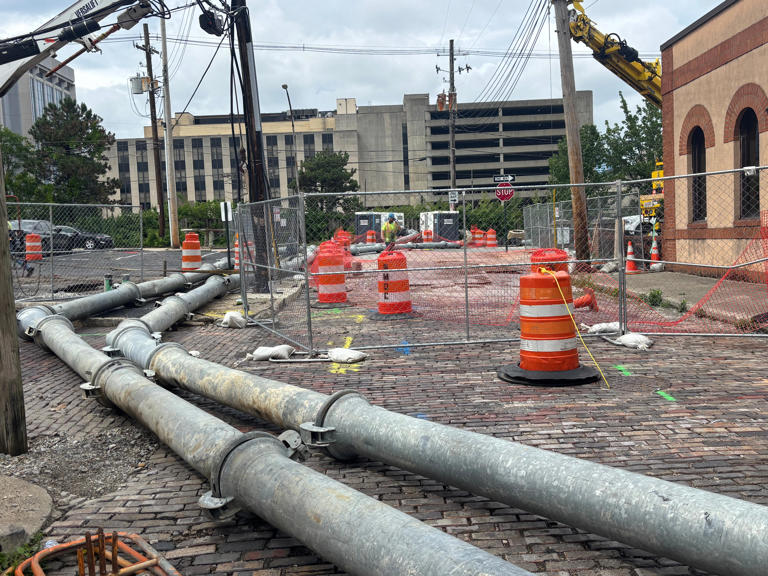 Brick sewer collapse under Columbus' German Village forces month-long ...
