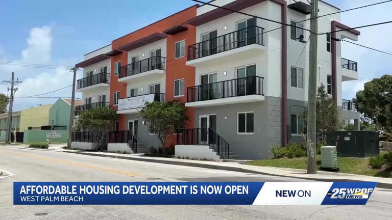 Affordable housing development opens in West Palm Beach’s Coleman Park
