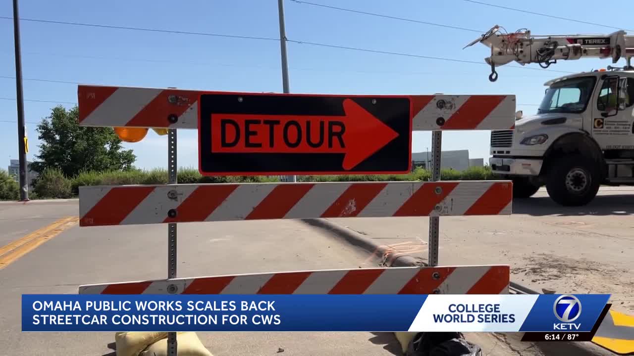Omaha plans to scale back streetcar construction during College World ...
