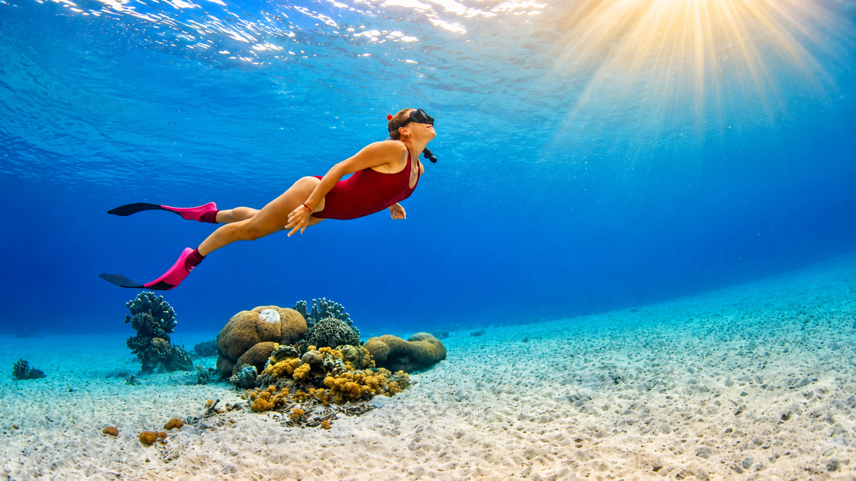 Komodo’s crystal clear waters revealing a hidden underwater world