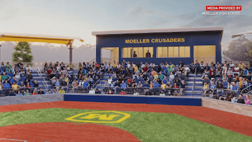 Tri-State high school breaks ground on new grandstands for baseball stadium