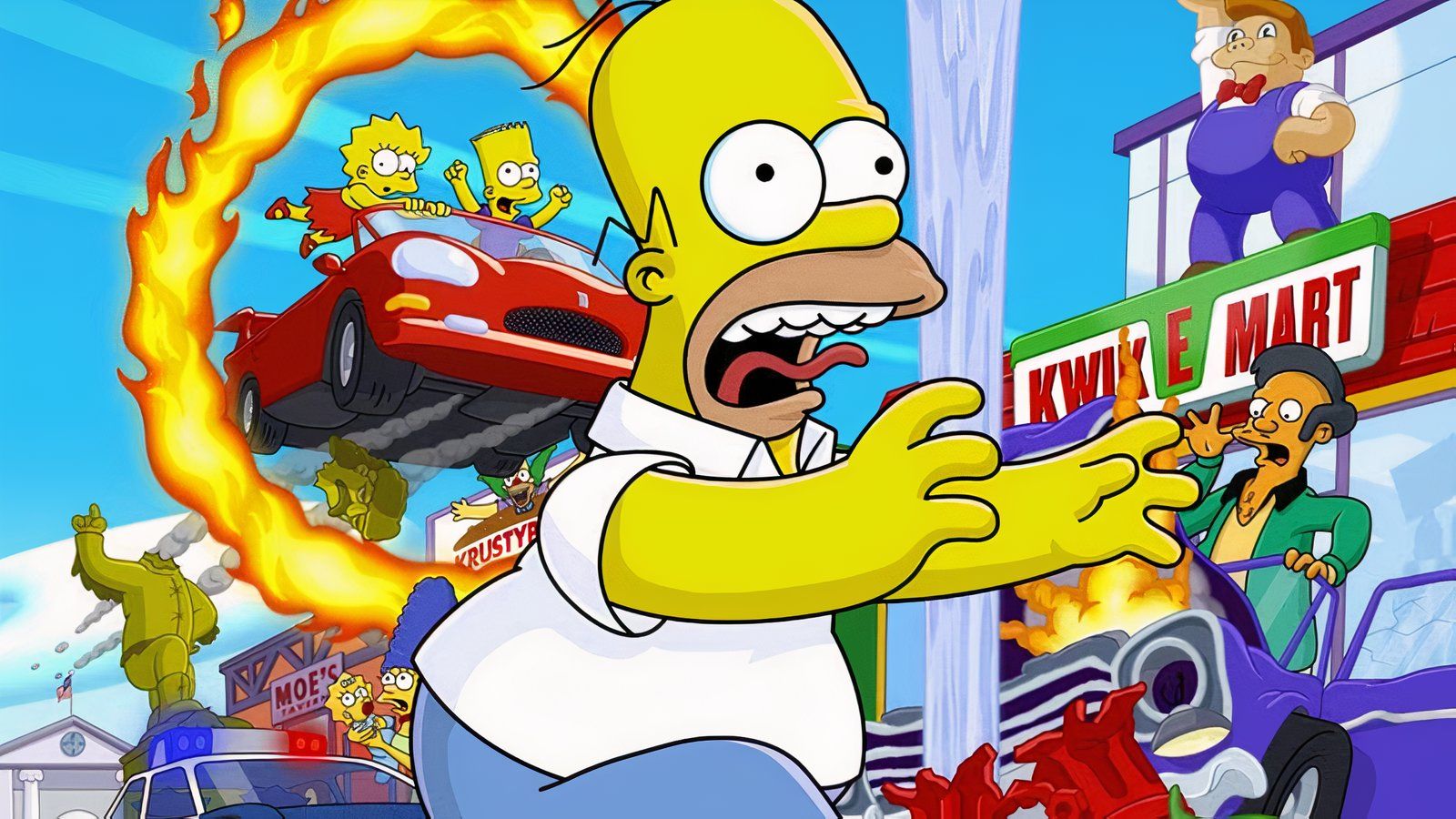 Simpsons Hit & Run remaster is a thing of beauty