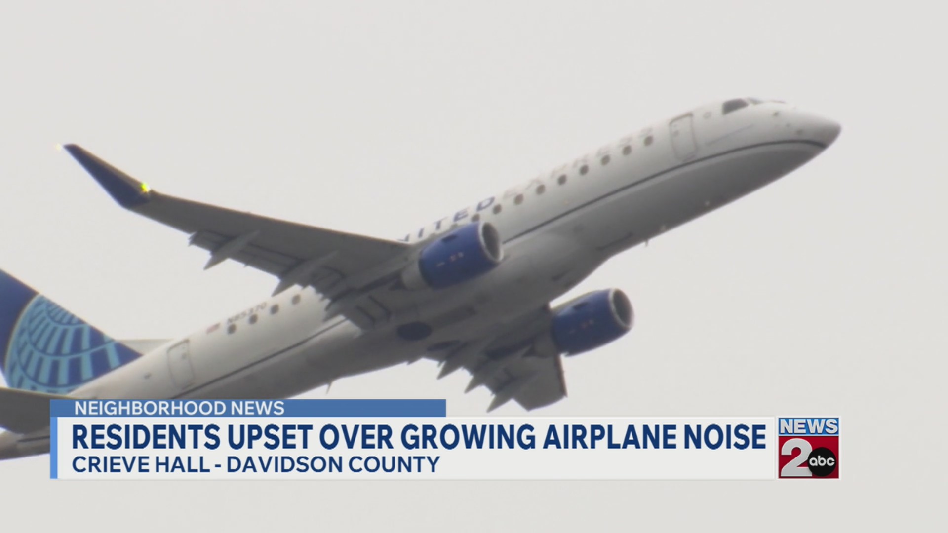 South Nashville residents upset over growing airplane noise