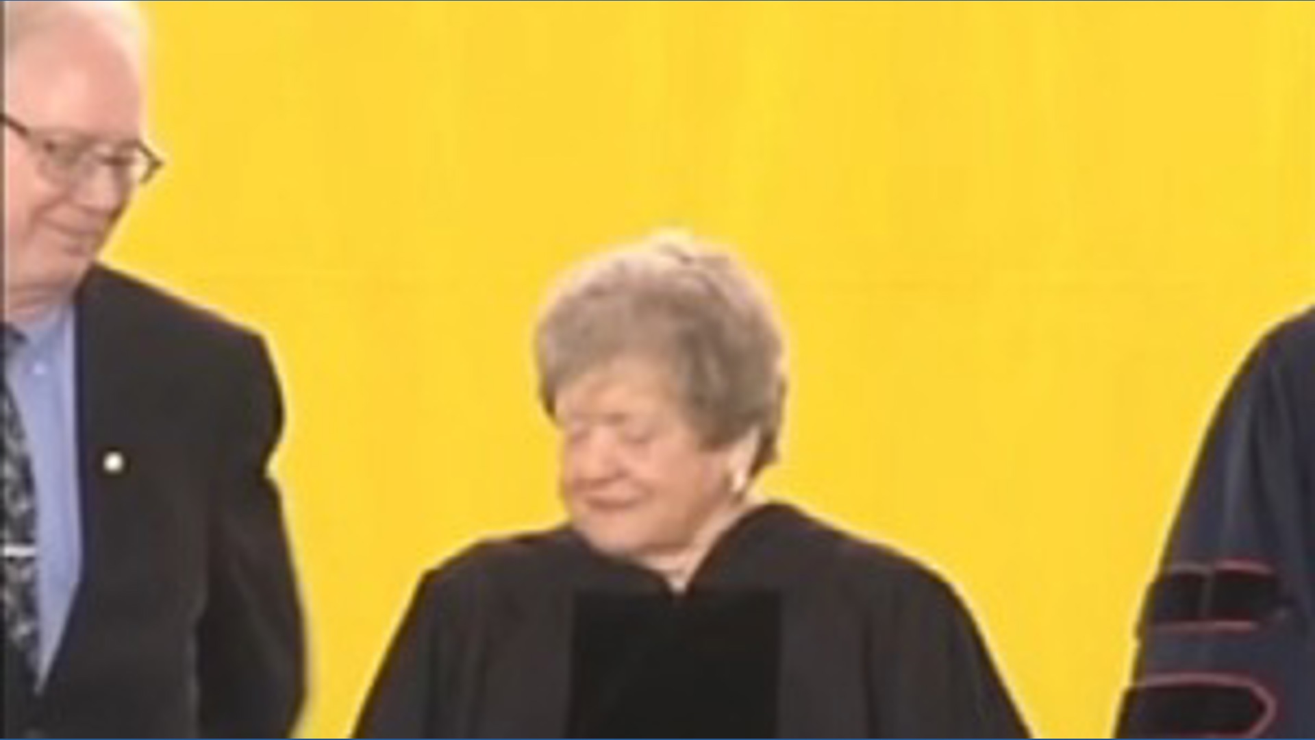 Virginia campus 'grandma' receives honorary doctorate