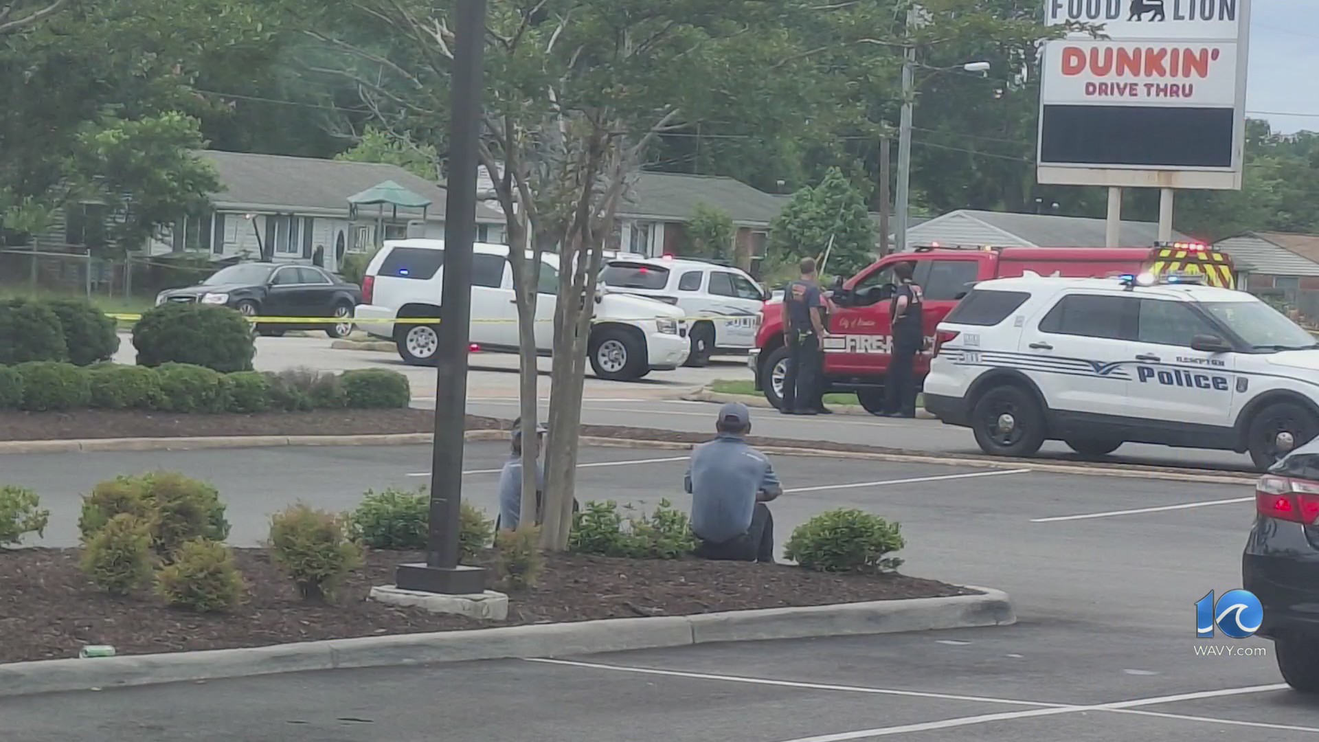 Suspicious package investigation in Hampton